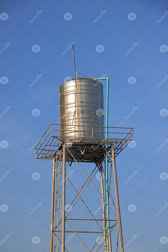 Water tank stock image. Image of industry, storage, bath - 18231173