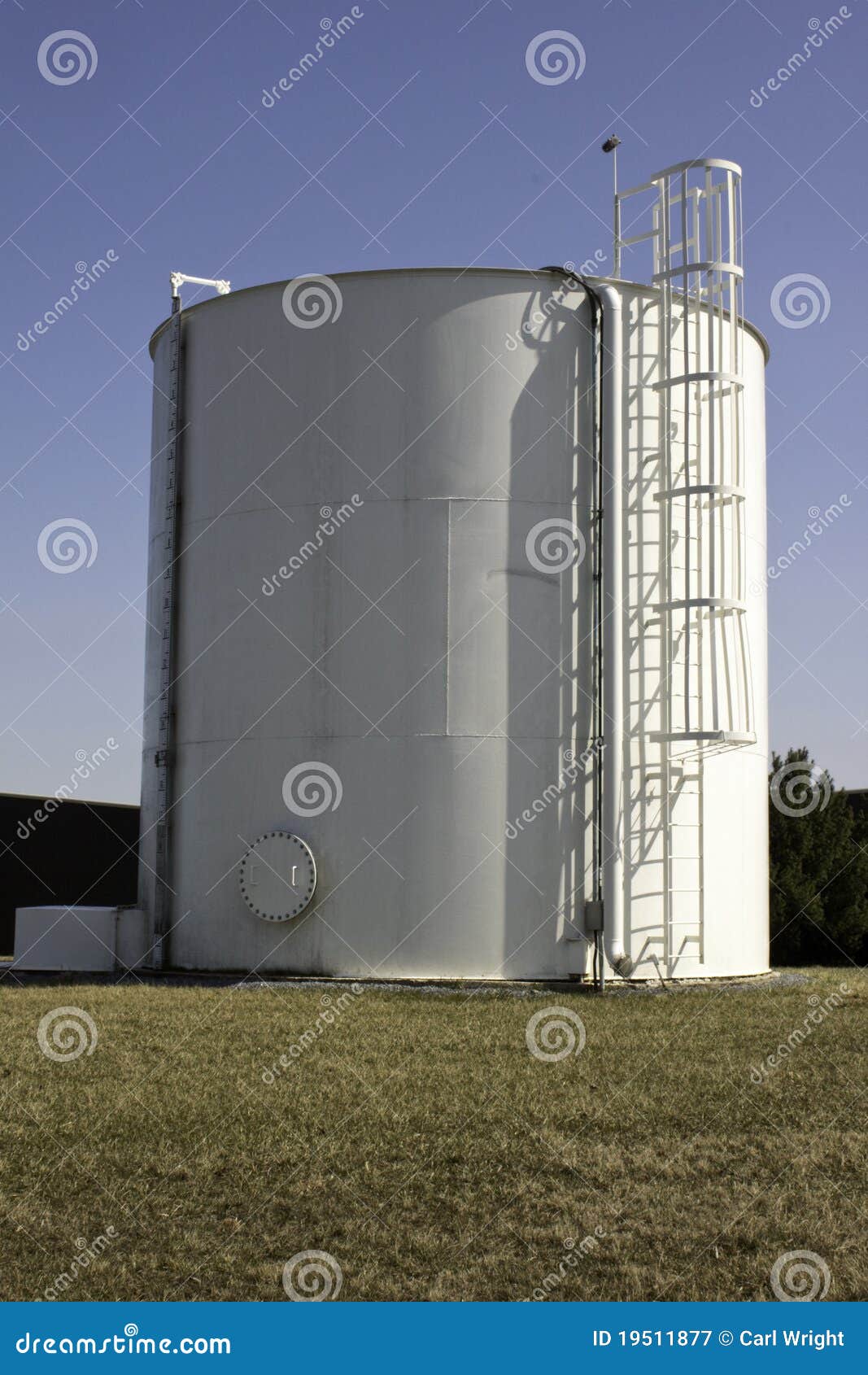Water Tank stock image. Image of bright, metal, saturated - 19511877