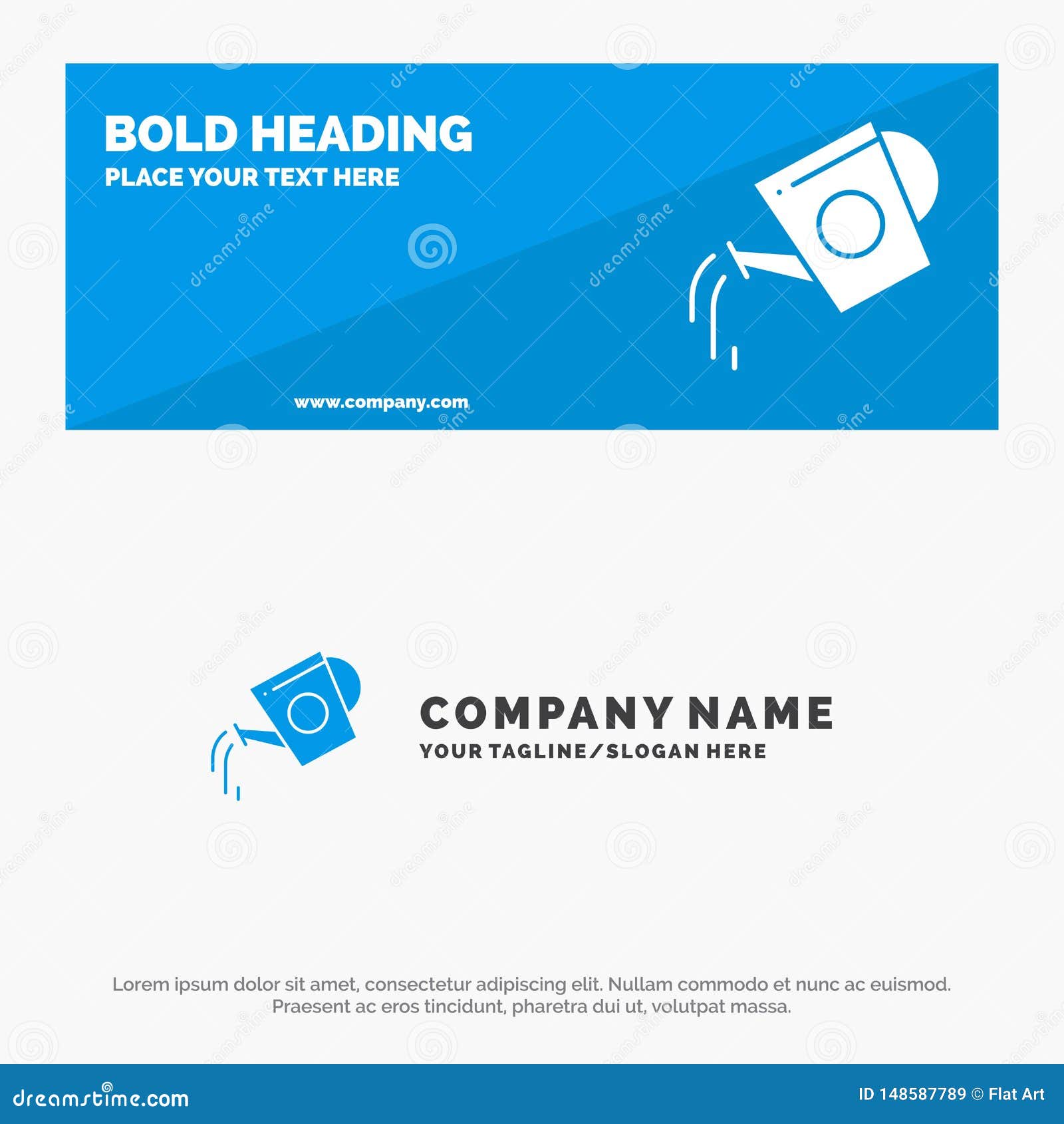 Water Tank, Beverage, Bottle, Tank, Water SOlid Icon Website Banner and ...