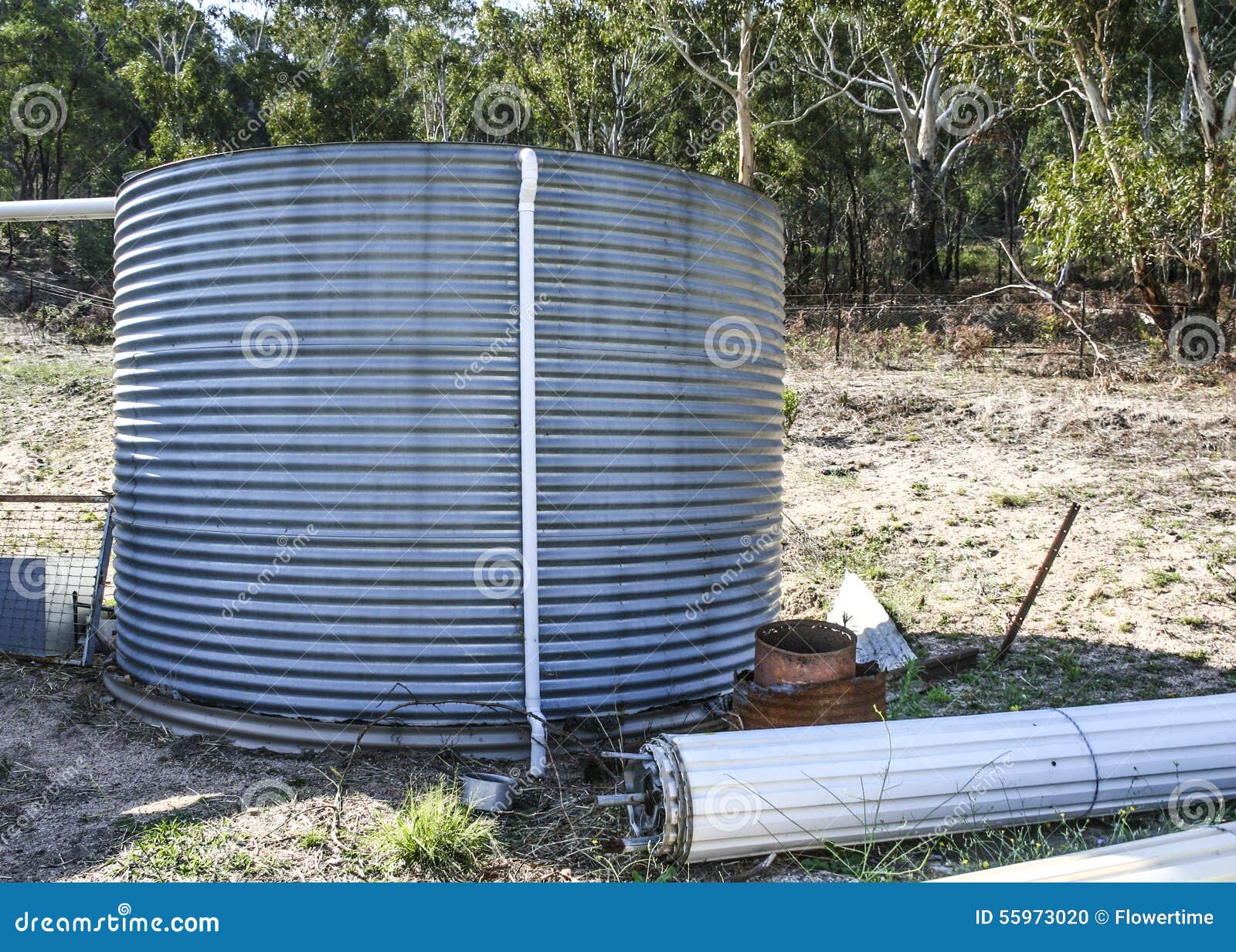 Water tank stock photo. Image of australia, industrial - 55973020