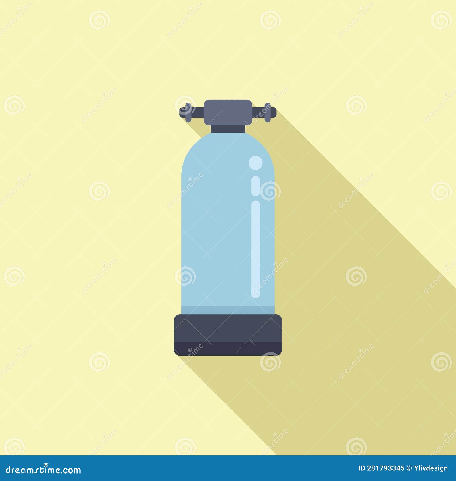 Water Tank Icon Flat Vector. Filter Treatment Stock Vector ...