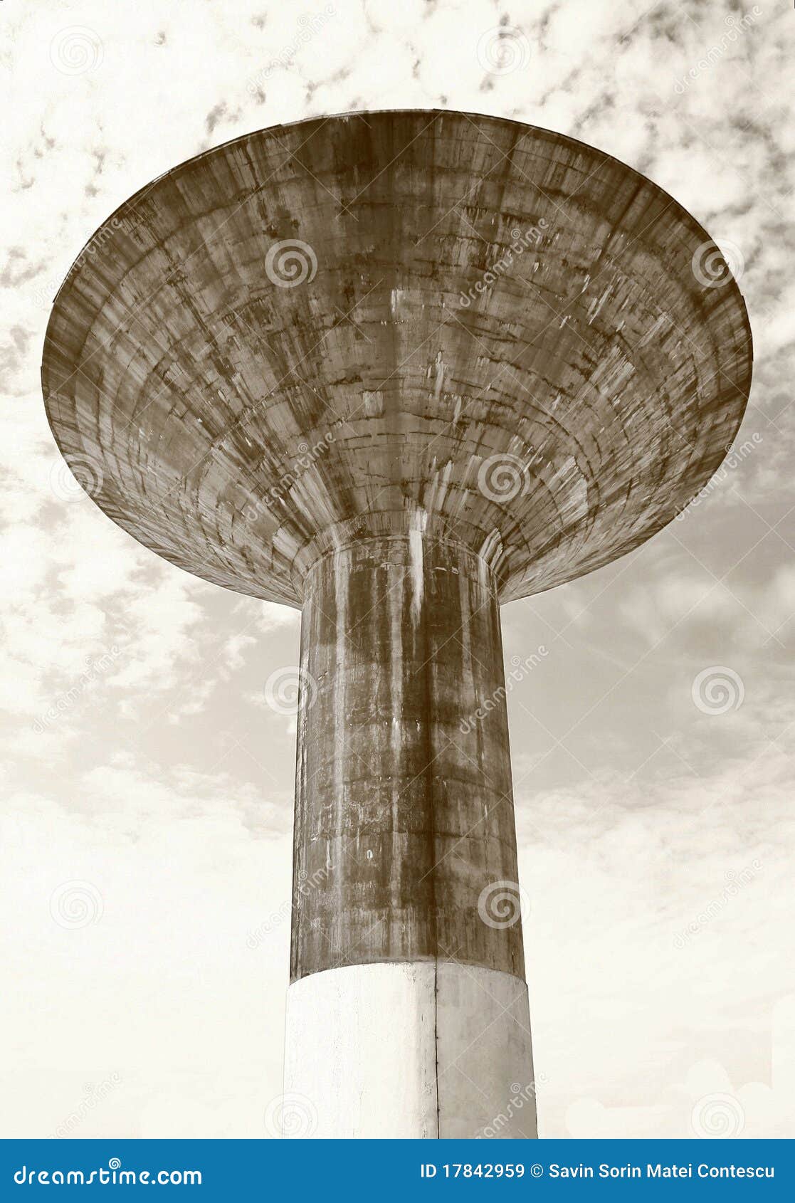Water tank tower stock image. Image of cylindrical, industrial - 17842959