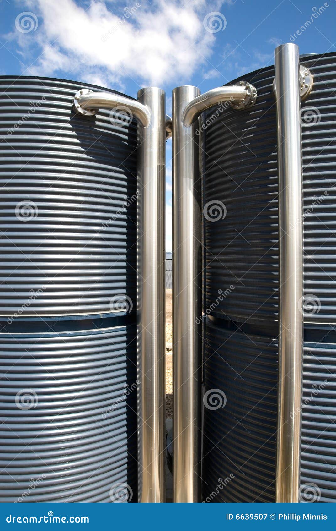 Water Tanks stock image. Image of prima, polyester, coated - 6639507