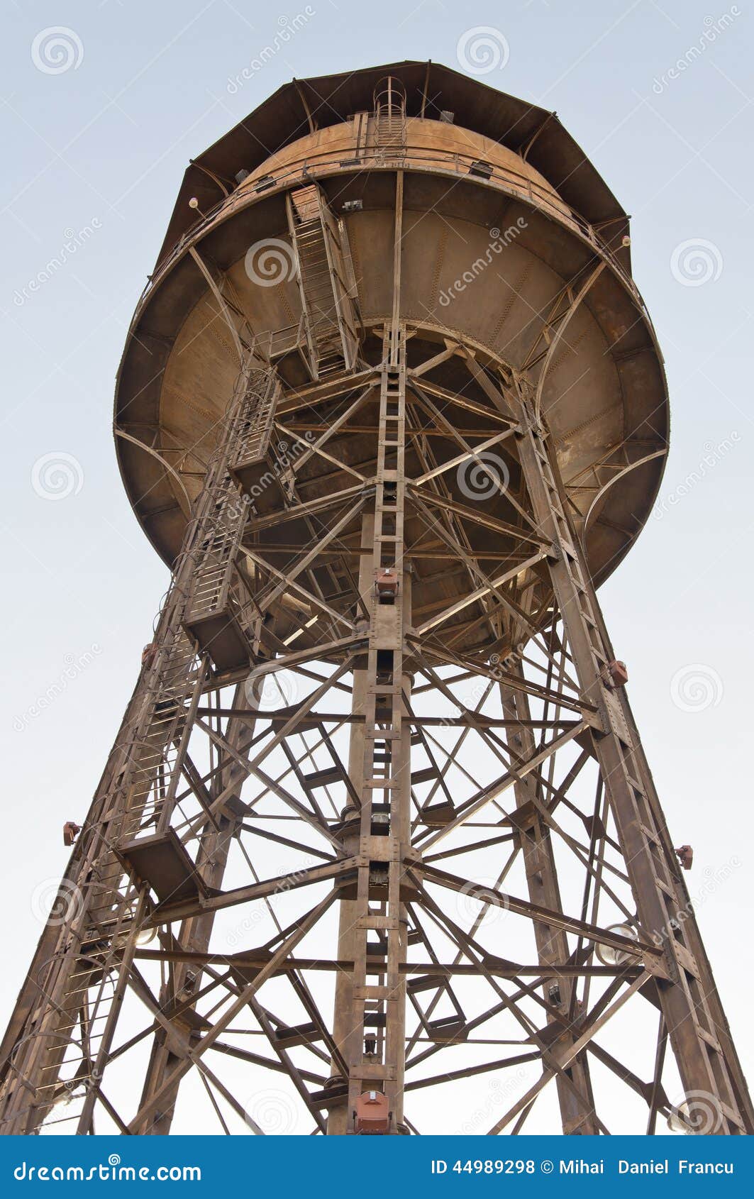 Water Tanks Tower stock photo. Image of construction - 44989298