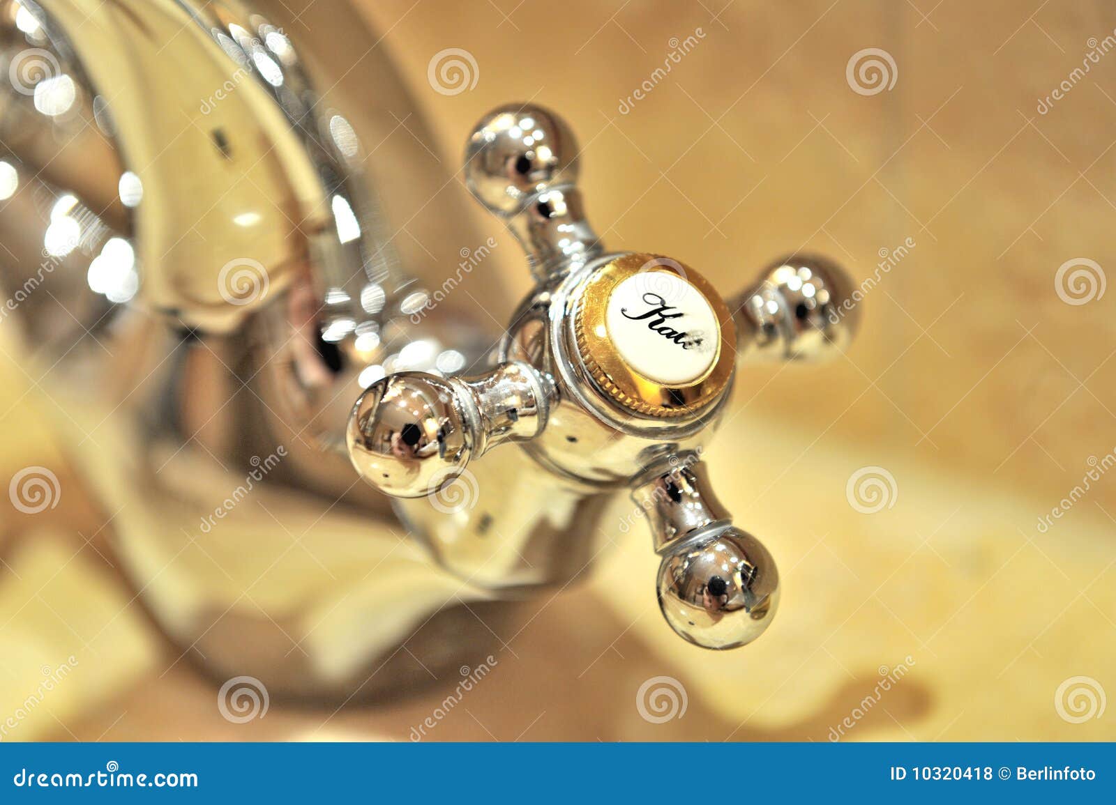 Water Tap stock photo. Image of beautiful, metallic, luxurious - 10320418