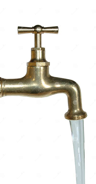 Water tap stock photo. Image of luxury, copper, water, flow - 672420