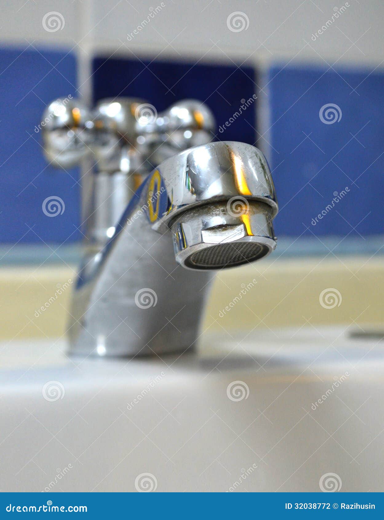 Water tap stock photo. Image of drop, chrome, stainless - 32038772