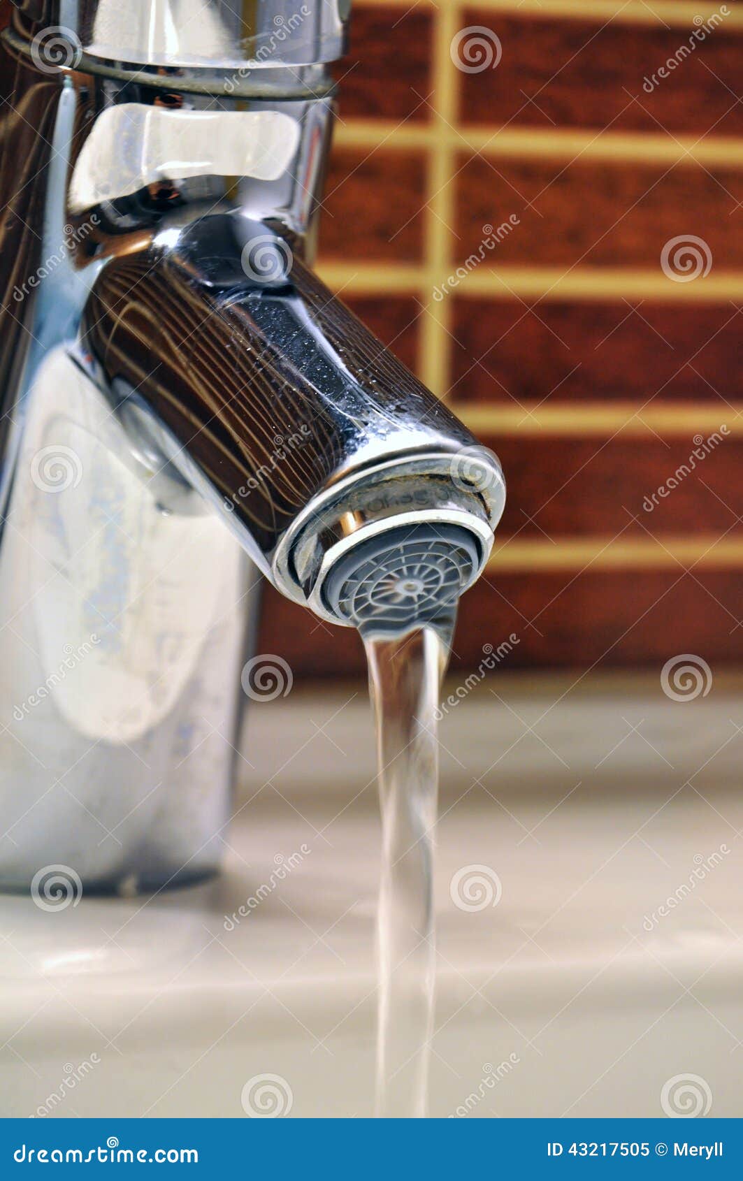 Water tap stock image. Image of faucet, steel, home, runs - 43217505