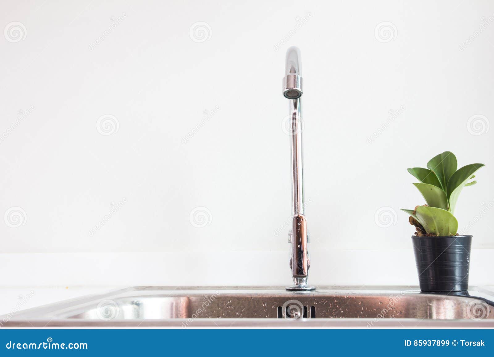 Water tap stock image. Image of flow, sink, decor, basin - 85937899