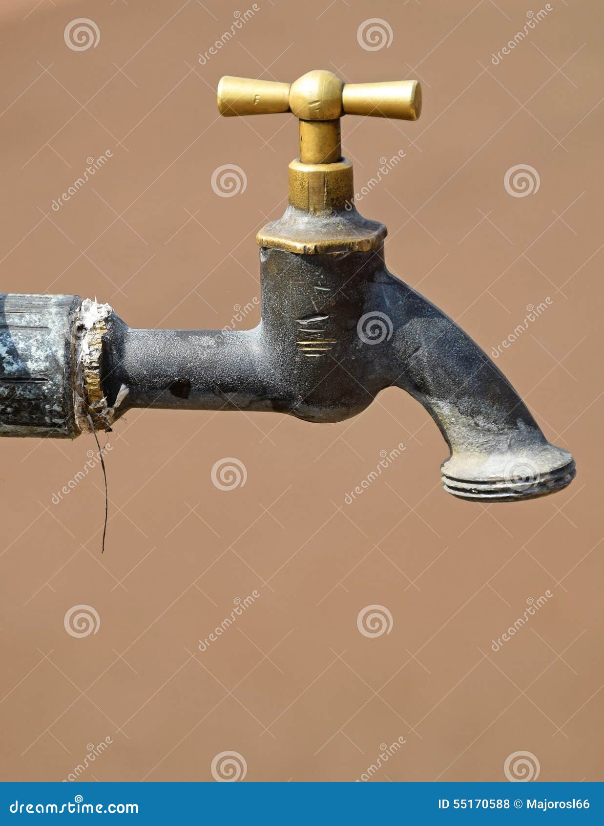 Water tap stock photo. Image of water, metal, copy, faucet - 55170588