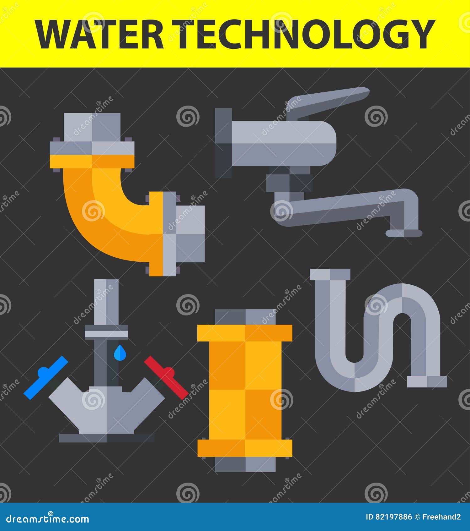 Water technology stock illustration. Illustration of infographic - 82197886