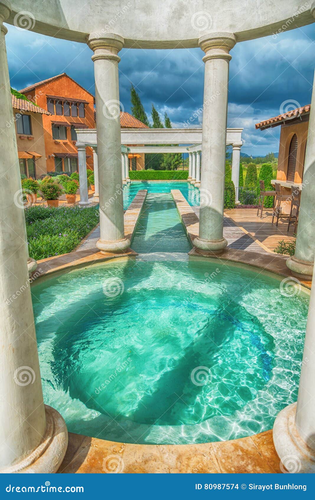 The Water Temple is a Stone Structure Stock Photo - Image of hetchy ...