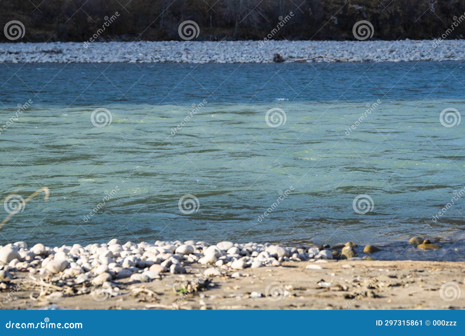 Clear River Emerges From A Small Cave Royalty-Free Stock Image ...