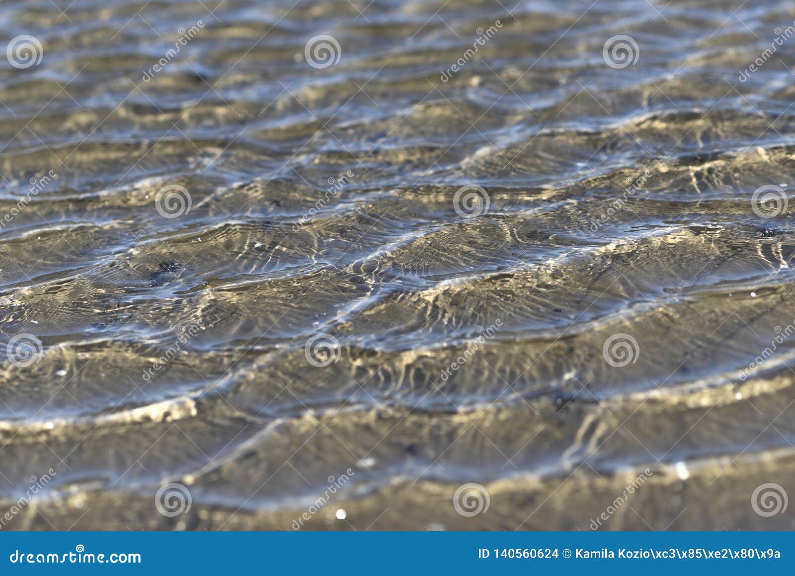 Water Texture on the Beach. Water Texture on the Beach Stock Photo ...