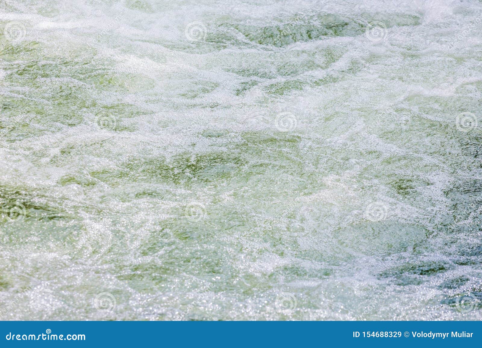 Water Texture of Mountain River. Background from Water Flowing in a ...