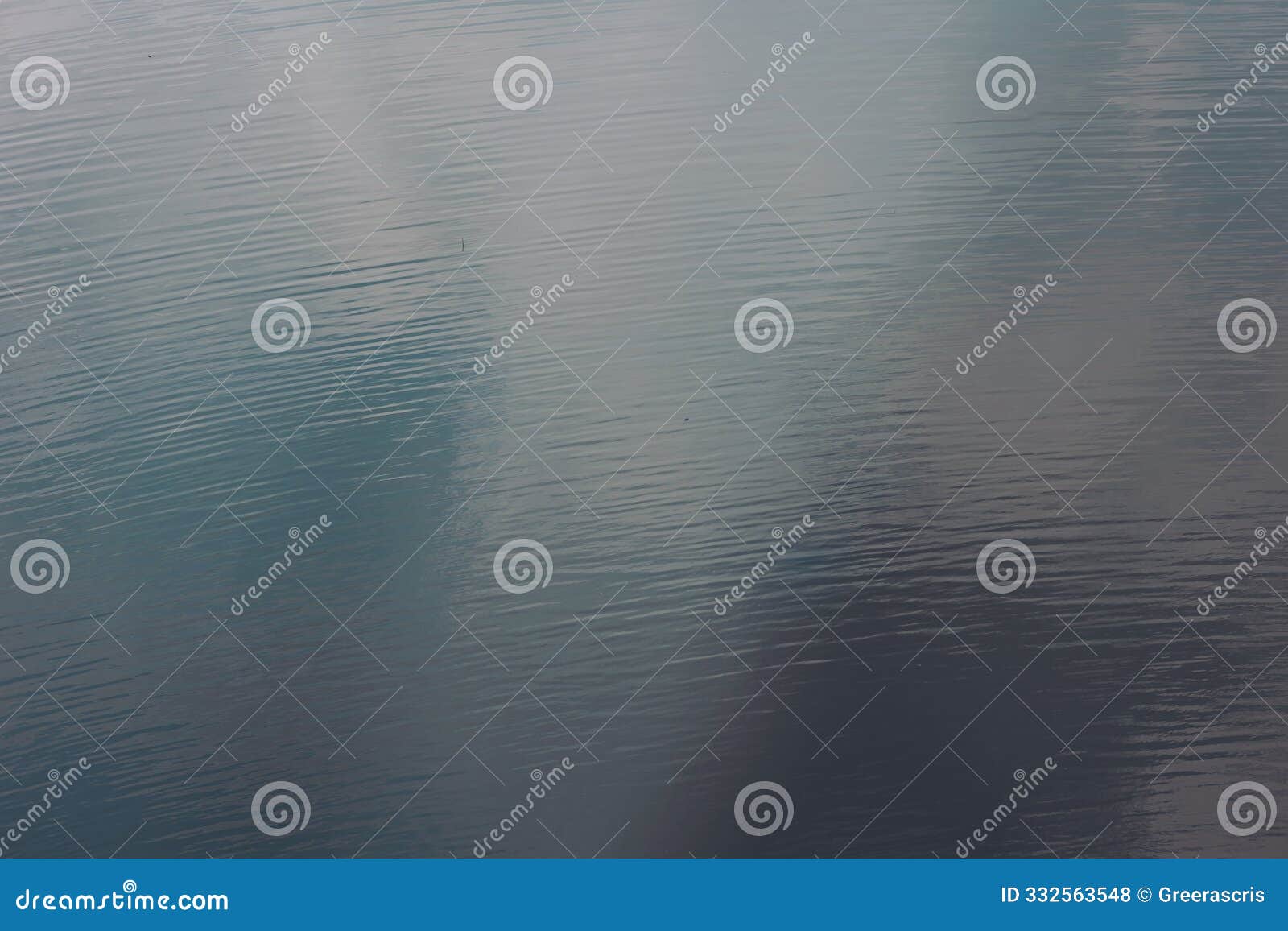 Water Texture with Reflection in the River. Reflection on the Water ...