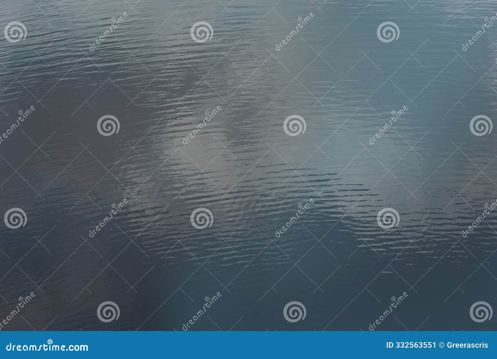 Water Texture with Reflection in the River. Reflection on the Water ...