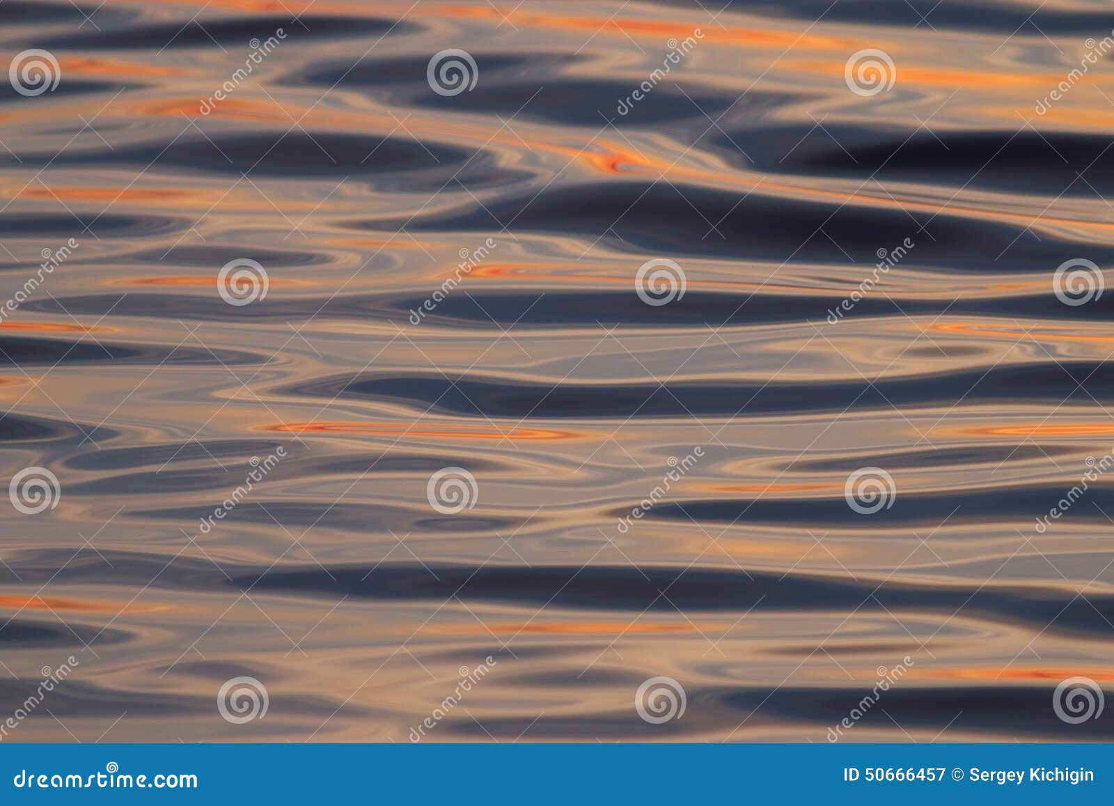 Water Texture Steel Sunset Orange Stock Image - Image of digital ...