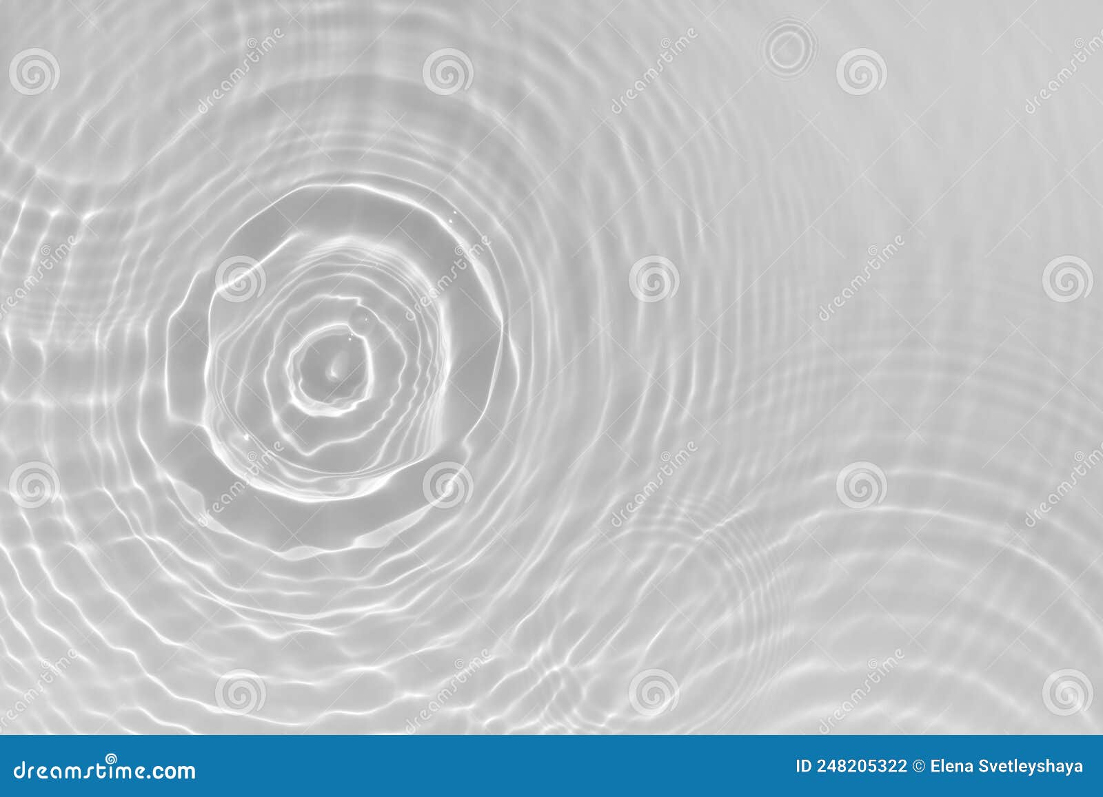 Water Texture with Sun Reflections and Water Circles on the Water ...