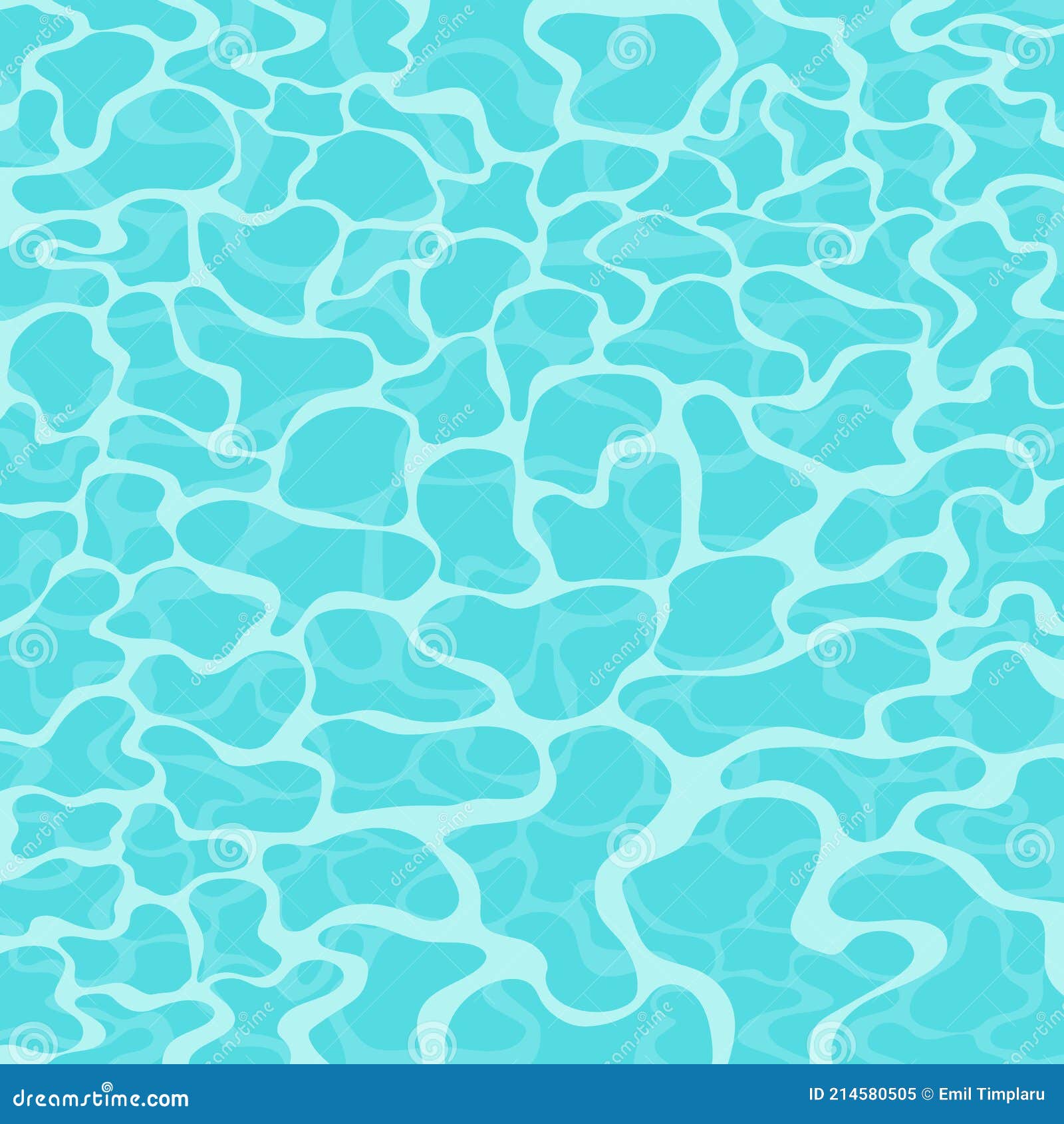 Water Texture Top View Background Vector Design Illustration Stock ...