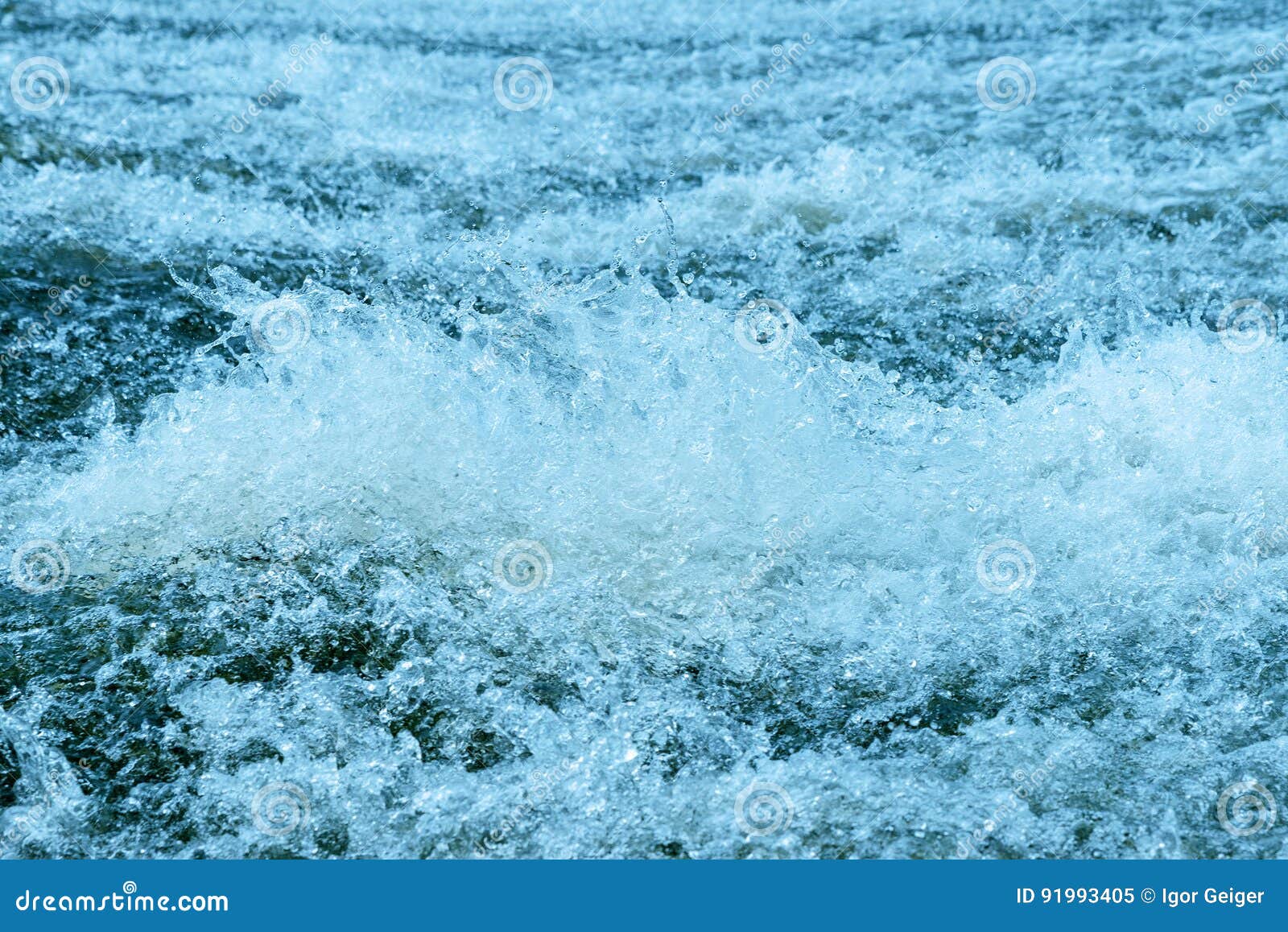Water on a Threshold of the River is Rolled Stock Image - Image of ...