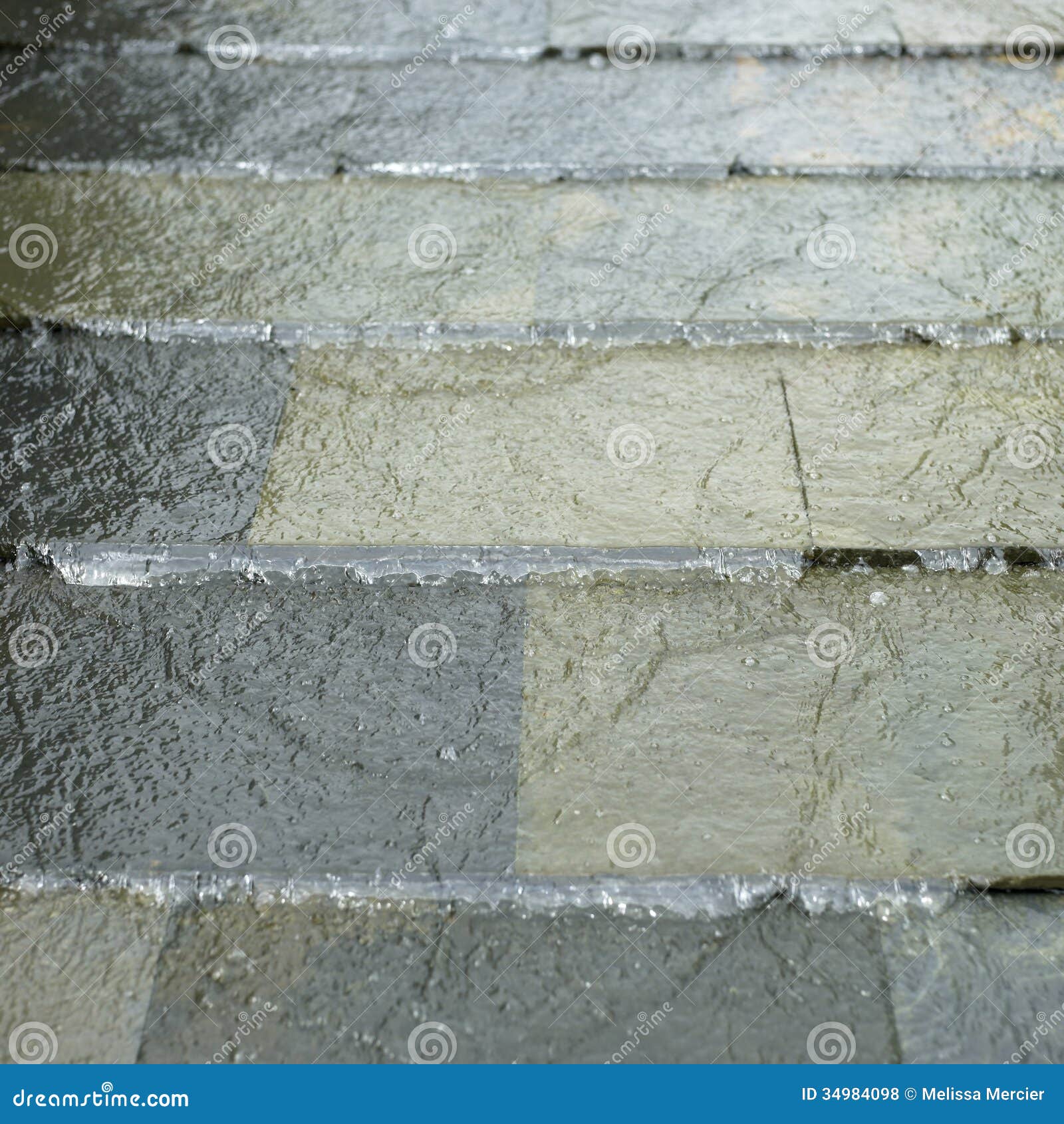 Water on tiles stock photo. Image of rows, paved, rectangles - 34984098