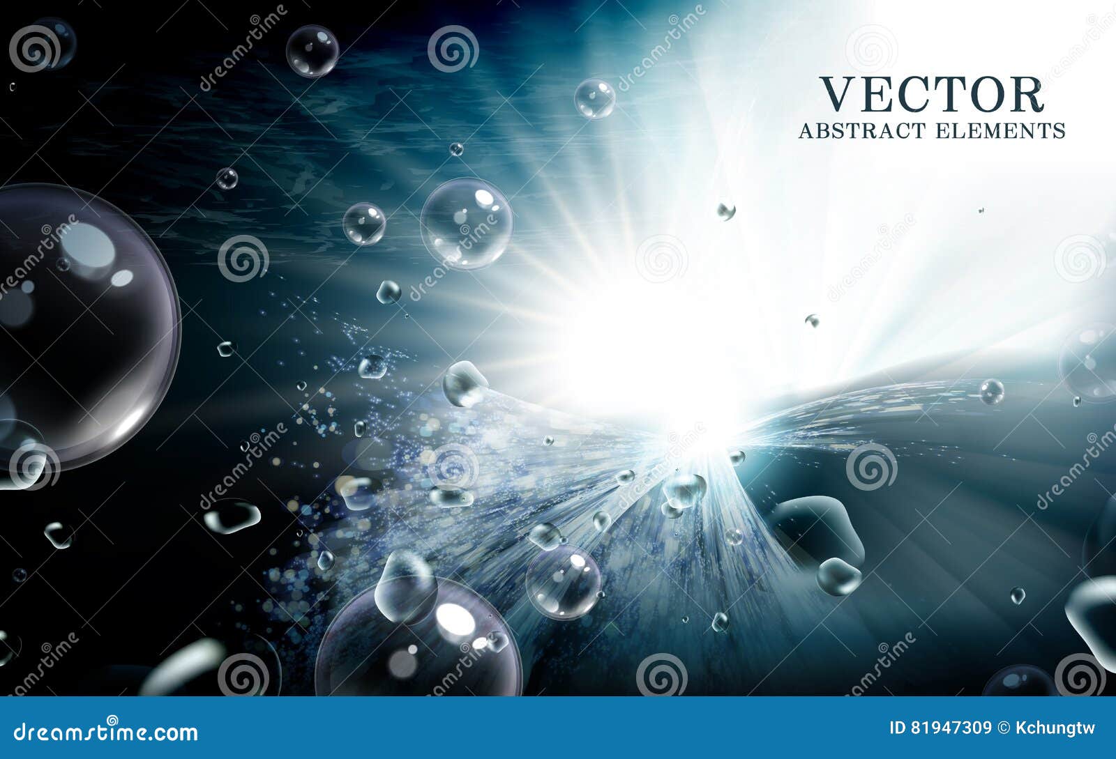Water torrent background stock vector. Illustration of color - 81947309