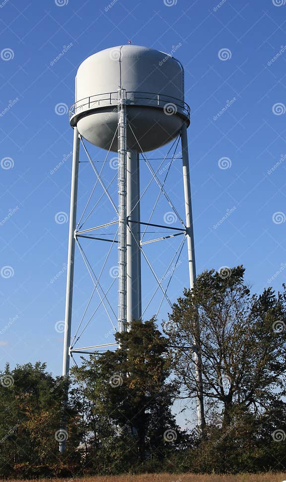 Water tower stock photo. Image of tank, steel, water, high - 6804710