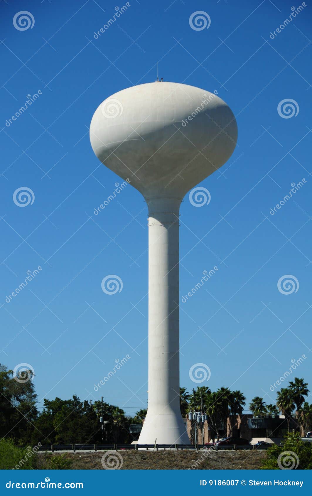 Water Tower stock image. Image of tower, engineered, tall - 9186007