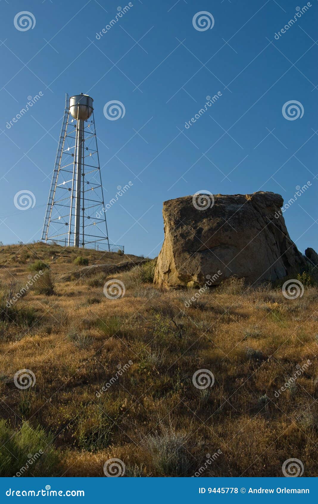 Water Tower stock photo. Image of water, storage, town - 9445778