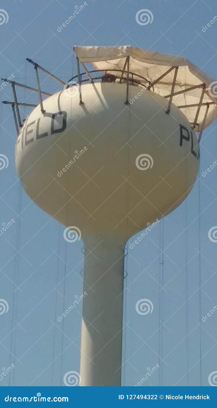 Water Tower stock photo. Image of tower, water, landmark - 127494322