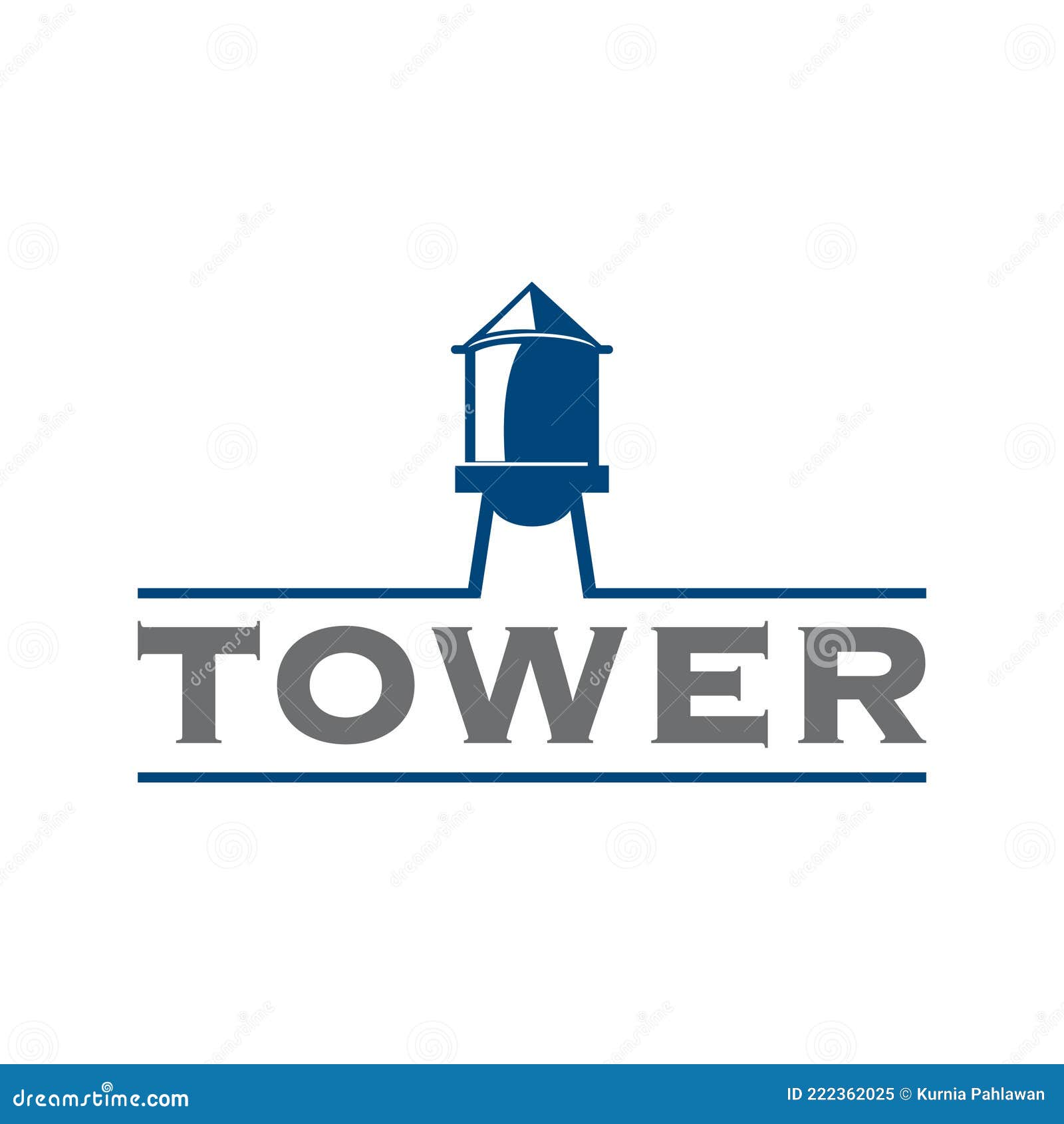 Water Tower Logo , Reservoir Logo Vector Stock Illustration ...