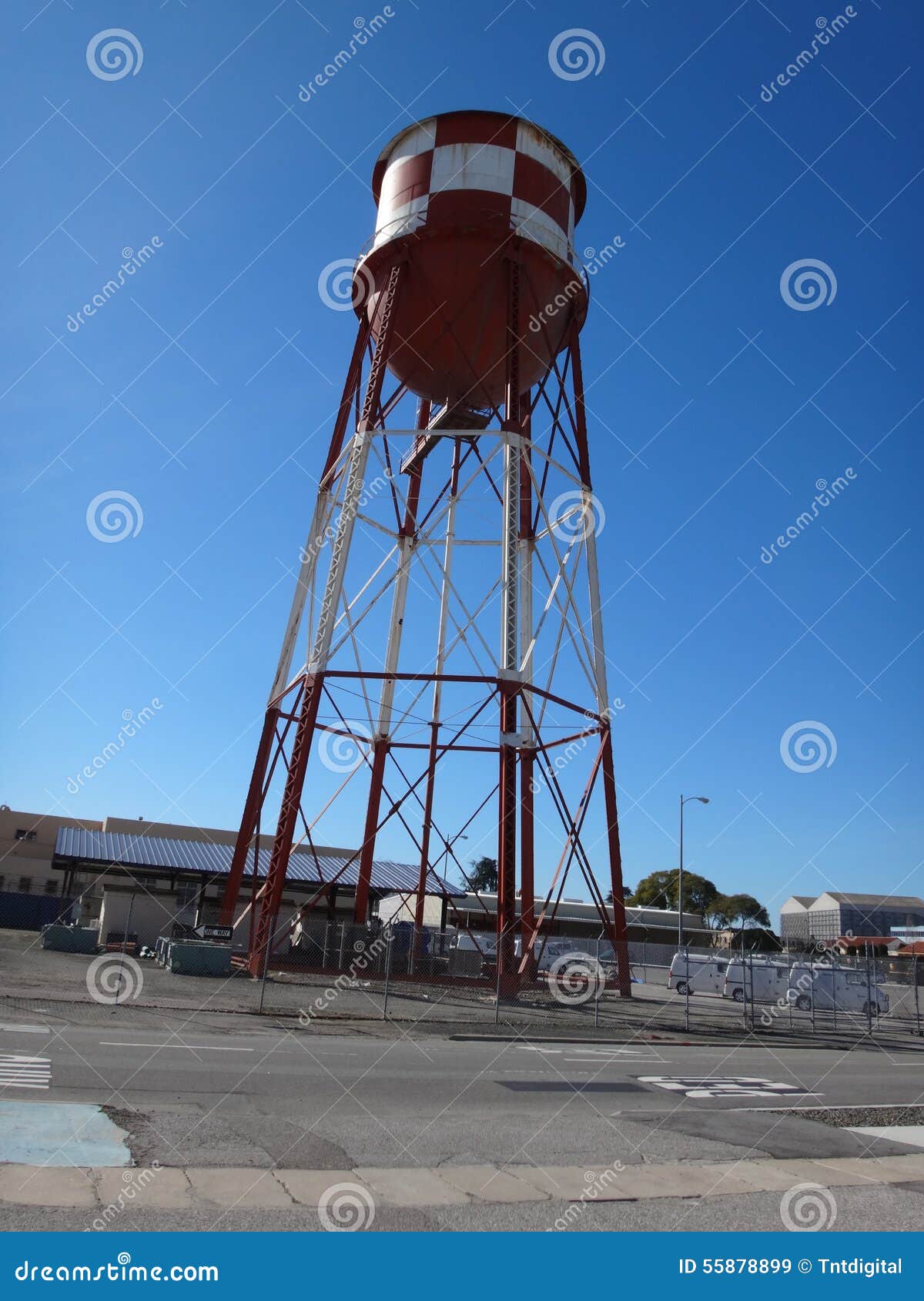 Water tower stock image. Image of view, water, mountain - 55878899