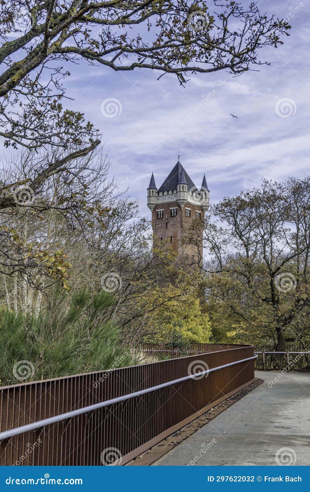 Water Tower Old Landmark in Esbjerg Denmark Stock Photo - Image of ...