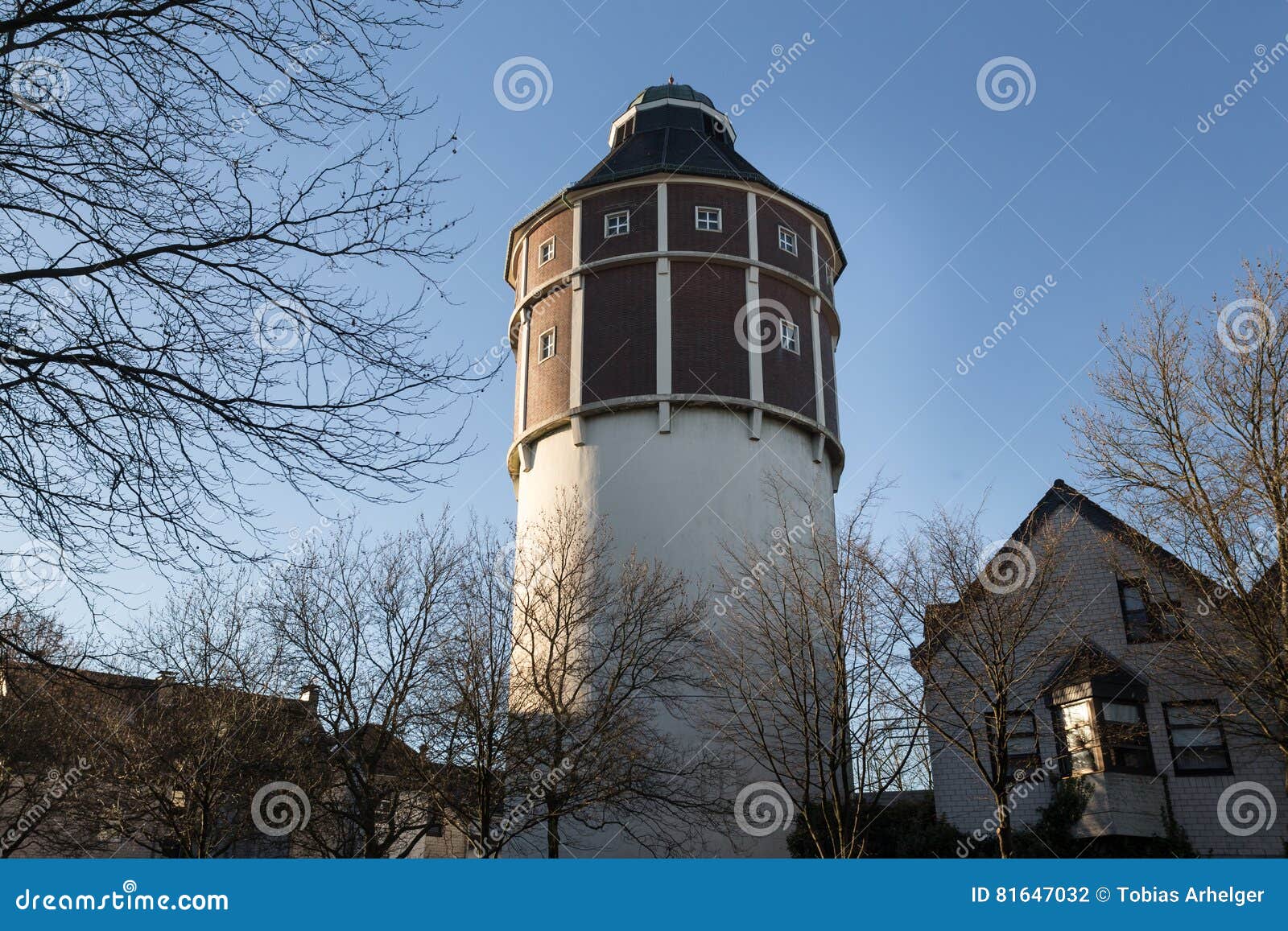 Water Tower Remscheid Germany Stock Photo - Image of daylight, germany ...