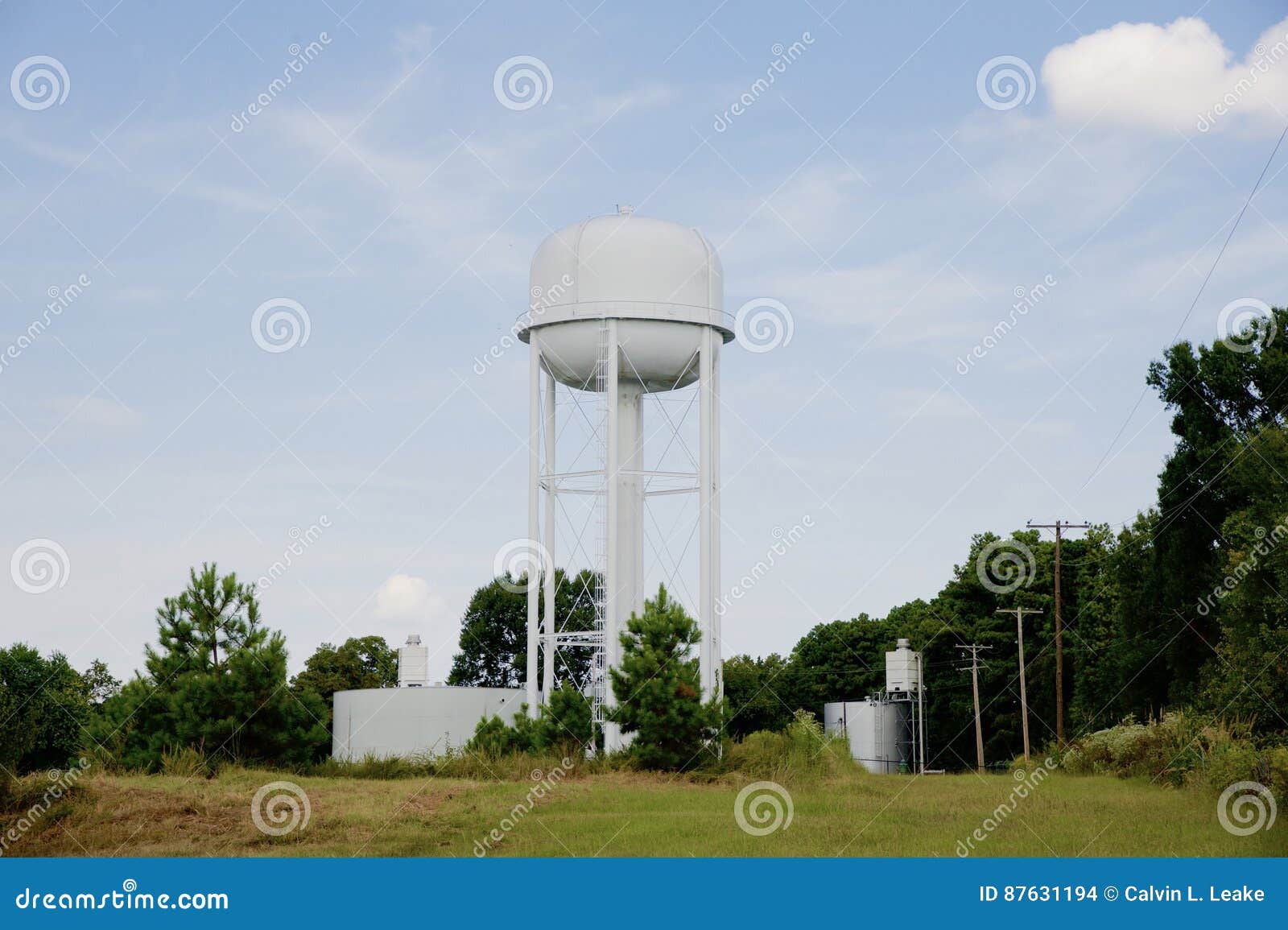 Water Tower Structure Stock Photo | CartoonDealer.com #87631194