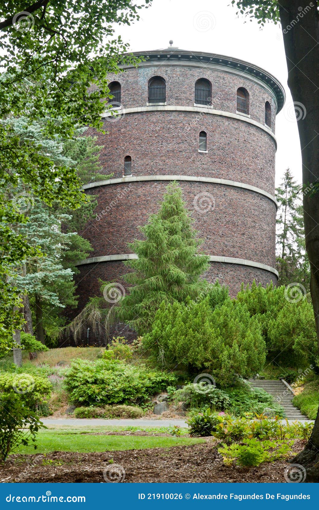 Water Tower Volunteer Park Seattle Stock Photo - Image of washington ...