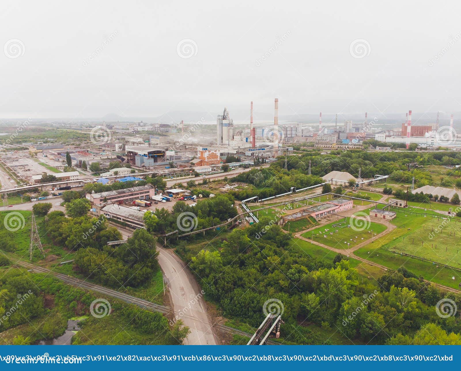 Water Treatment Process and Water Treatment Plants. Stock Image - Image ...