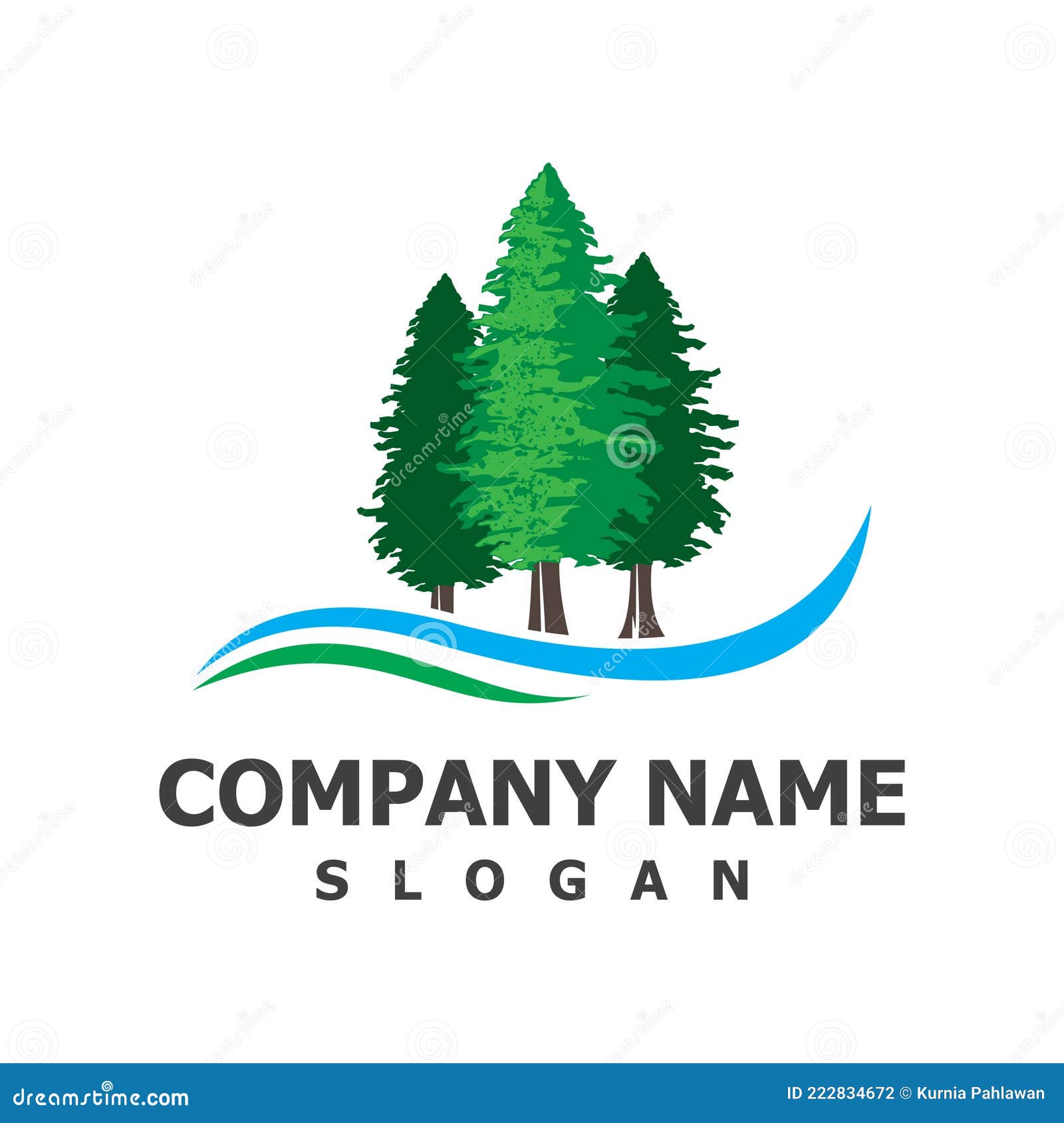Water Tree Logo , Nature Logo Vector Stock Vector - Illustration of ...