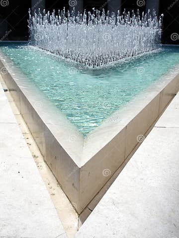 Water in triangle stock image. Image of lion, stone, footpath - 763753