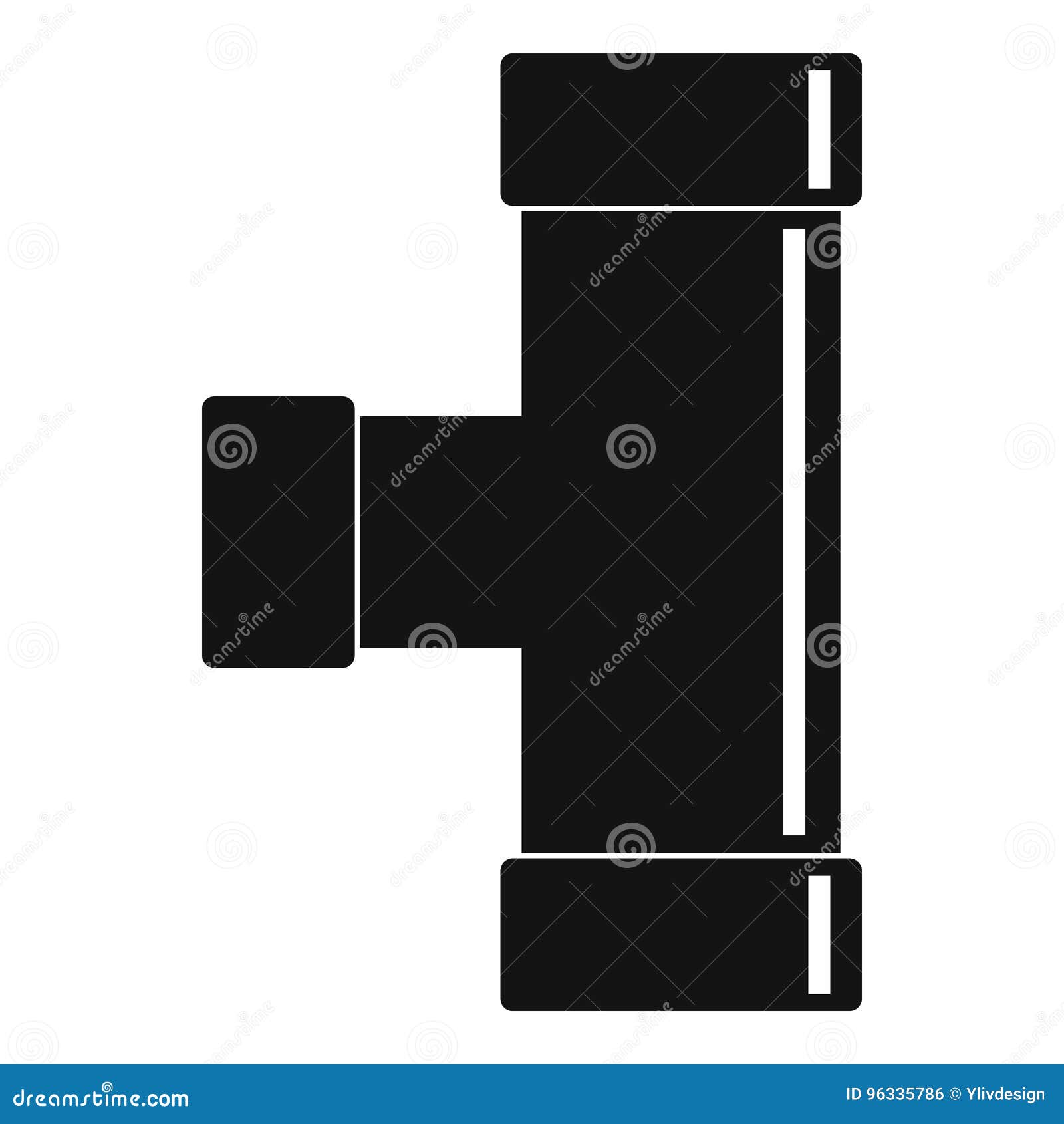 Water Tube Icon, Simple Style Stock Vector - Illustration of business ...