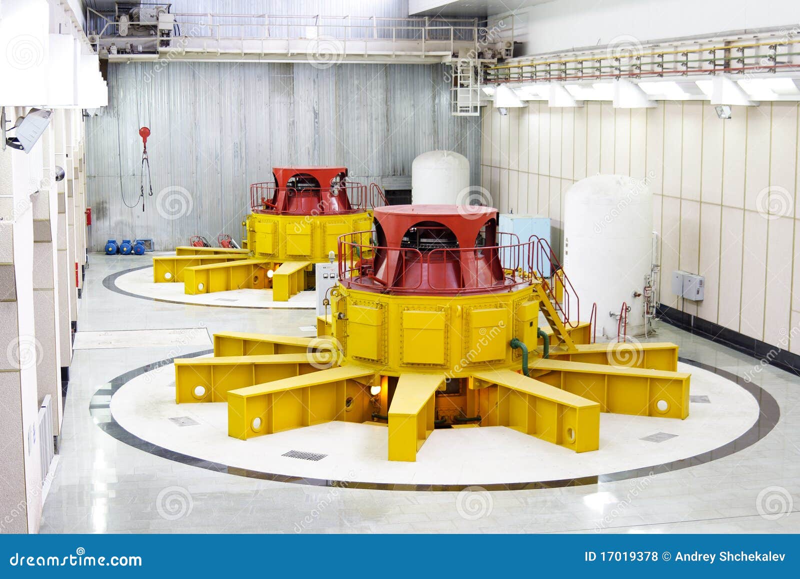 Water Turbine Generators Stock Photo | CartoonDealer.com #17019378