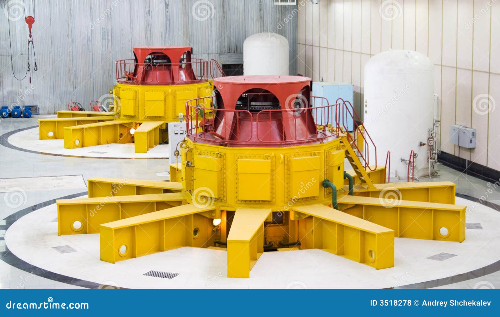 Water Turbine Generators Royalty-Free Stock Image | CartoonDealer.com ...
