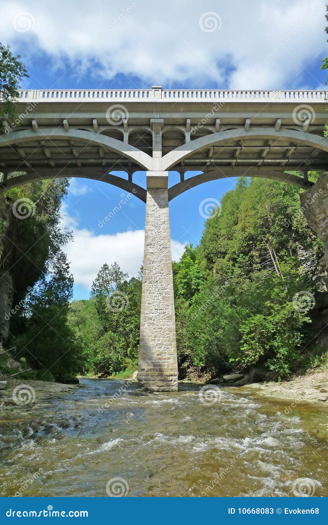 Water under the bridge stock image. Image of bearing - 10668083