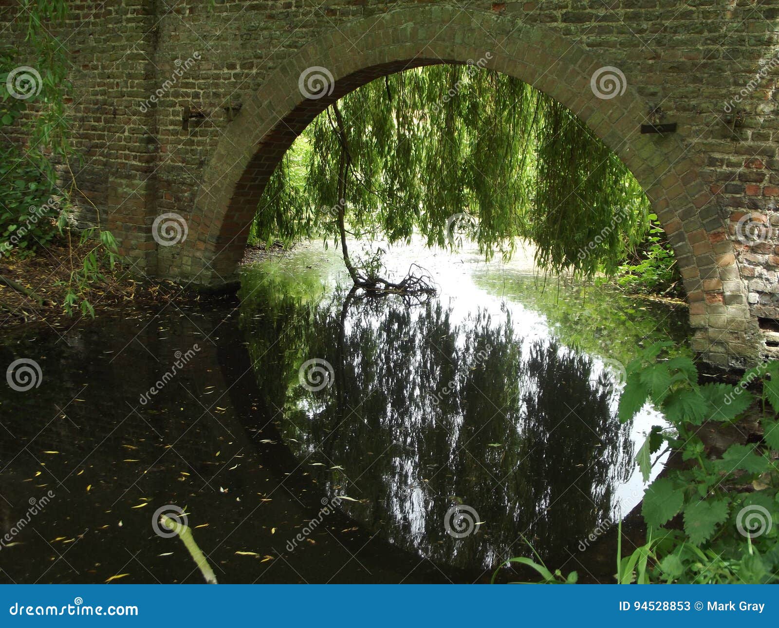 Water Under the Bridge stock image. Image of bridge, reflections - 94528853