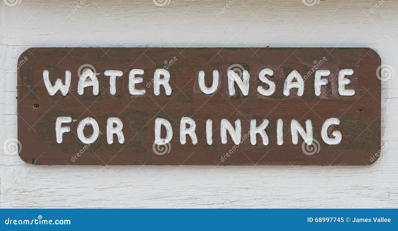 Water Unsafe for Drinking stock image. Image of brown - 68997745