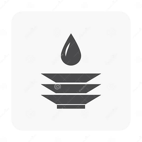 Water usage icon stock vector. Illustration of aqua - 162013957