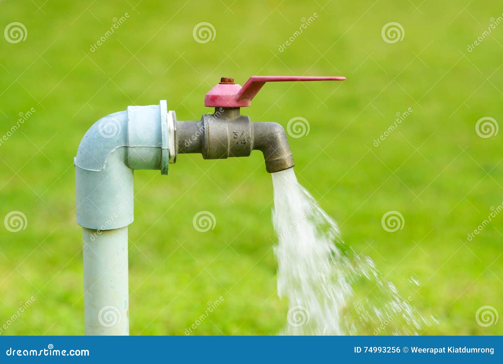Water Usage stock photo. Image of copper, background - 74993256
