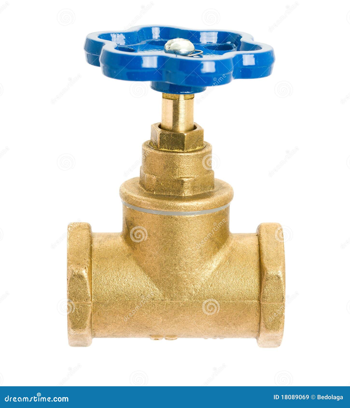 Water valve stock image. Image of flowing, industrial - 18089069