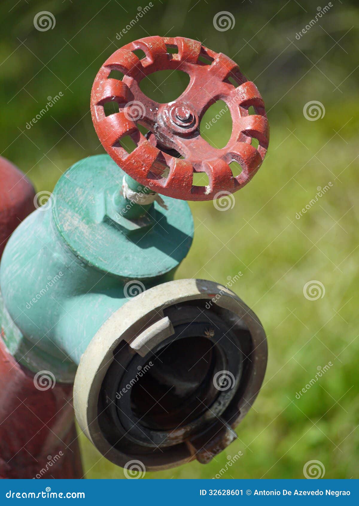 Water valve stock image. Image of plumbing, connection - 32628601